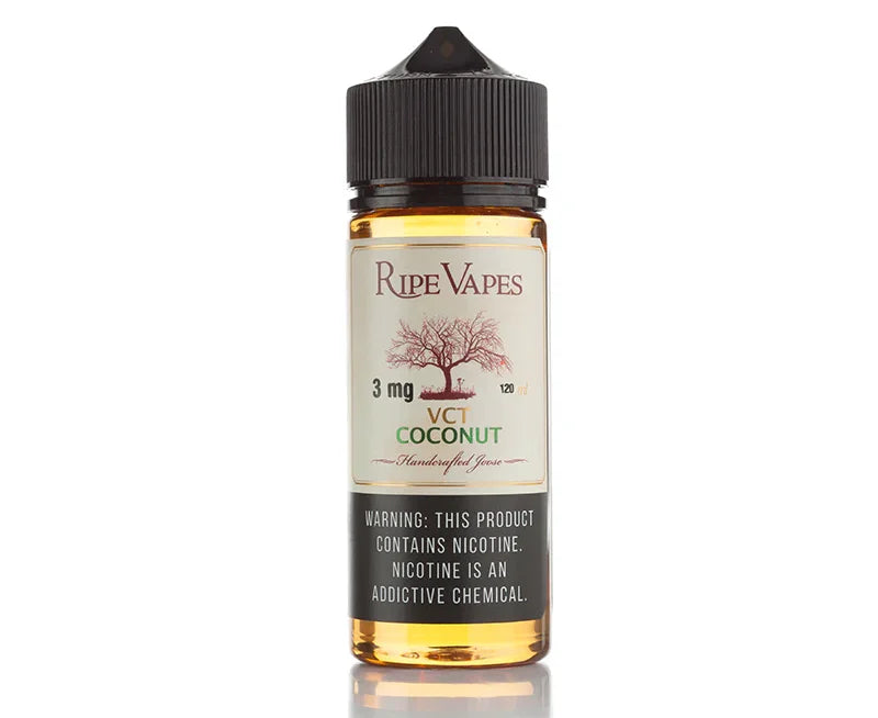 BUY VCT COCONUT 120ML - RIPE VAPES-FREEBASE – Tranzax Vapors