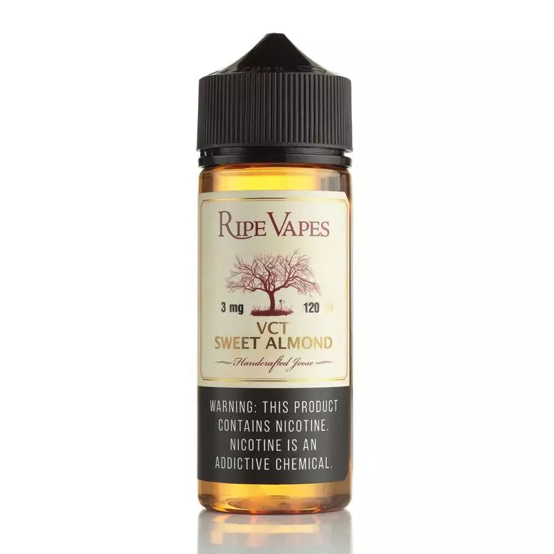 BUY VCT SWEET ALMOND 120ML - RIPE VAPES-FREEBASE – Tranzax Vapors